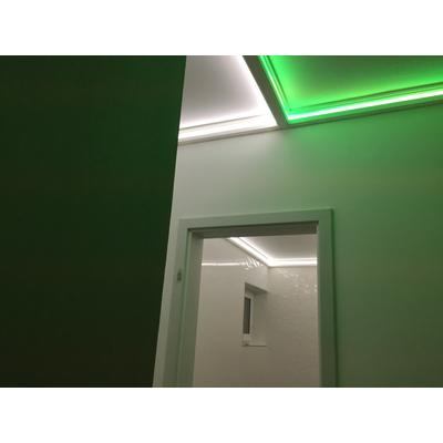 Komplett díszléc szett RGB led világítással (színváltós) 16m ...